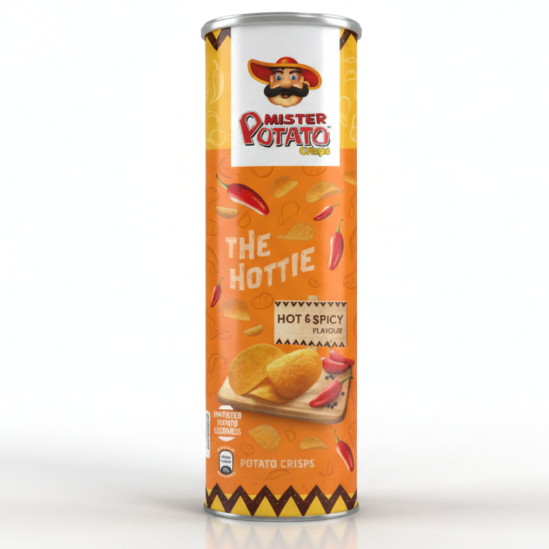 Mister Potato Hot & Spicy Crisps - 100g – QBAY