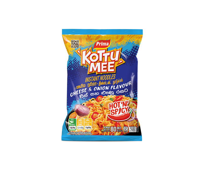 Prima KottuMee Cheese Onion - 80g – QBAY