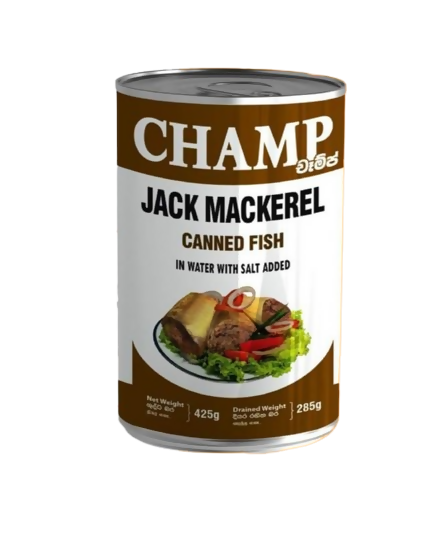 Champ Jack Mackerel Canned Fish - 425g — QBAY