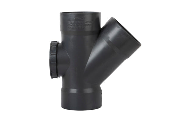 Drainage Y Junction With Cleaning Eye — QBAY