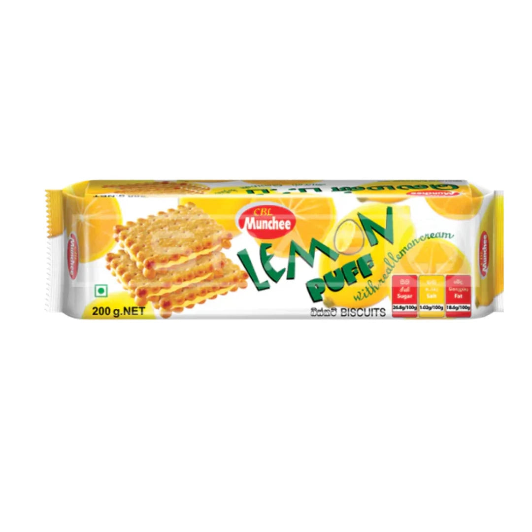 Munchee Lemon Puff Biscuits — QBAY