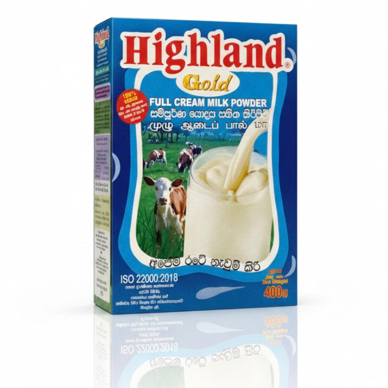 Highland Full Cream Milk Powder - 400g – QBAY