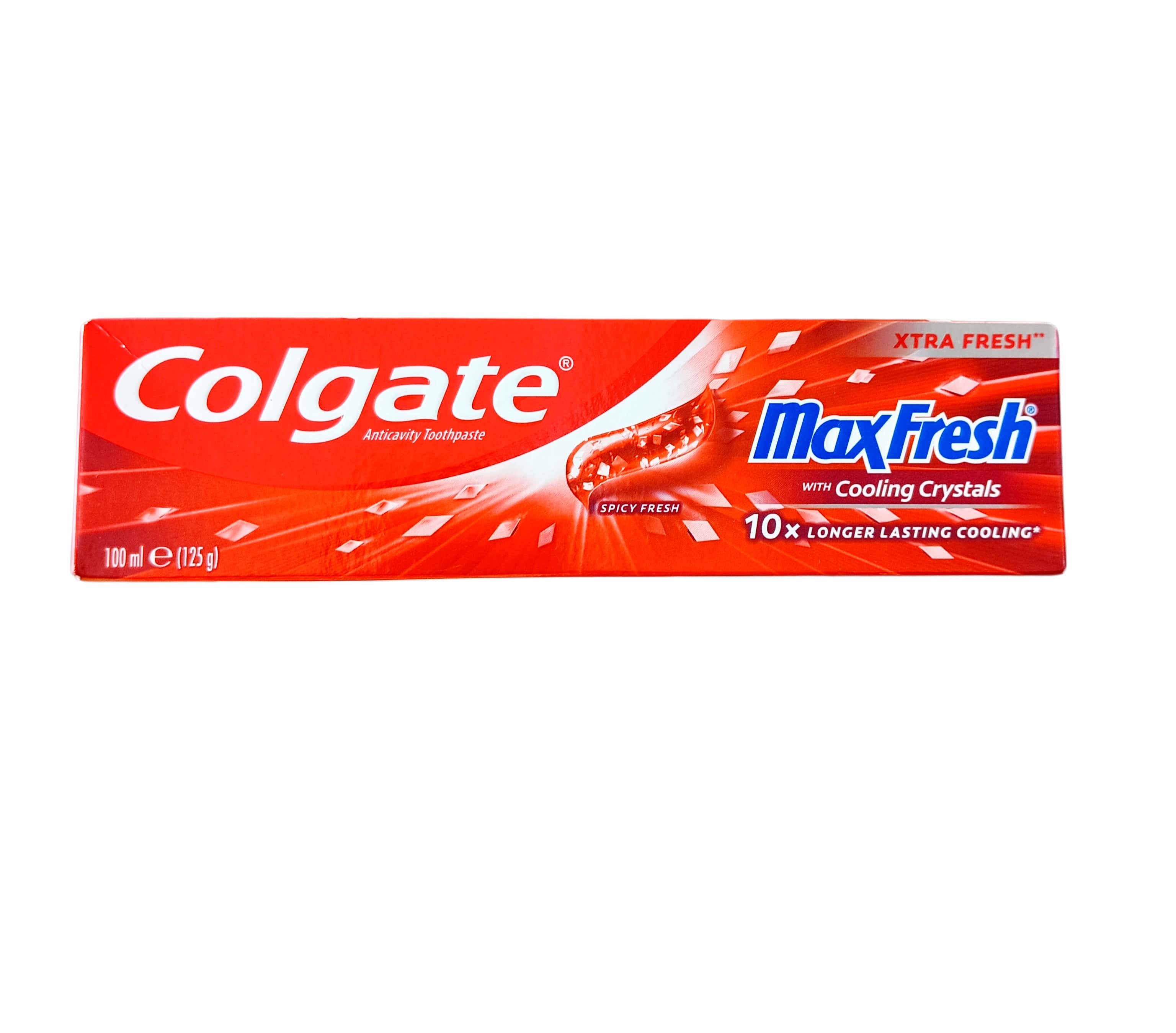 Colgate Fluoride Toothpaste Max Fresh With Cooling Crystal - 125g – QBAY