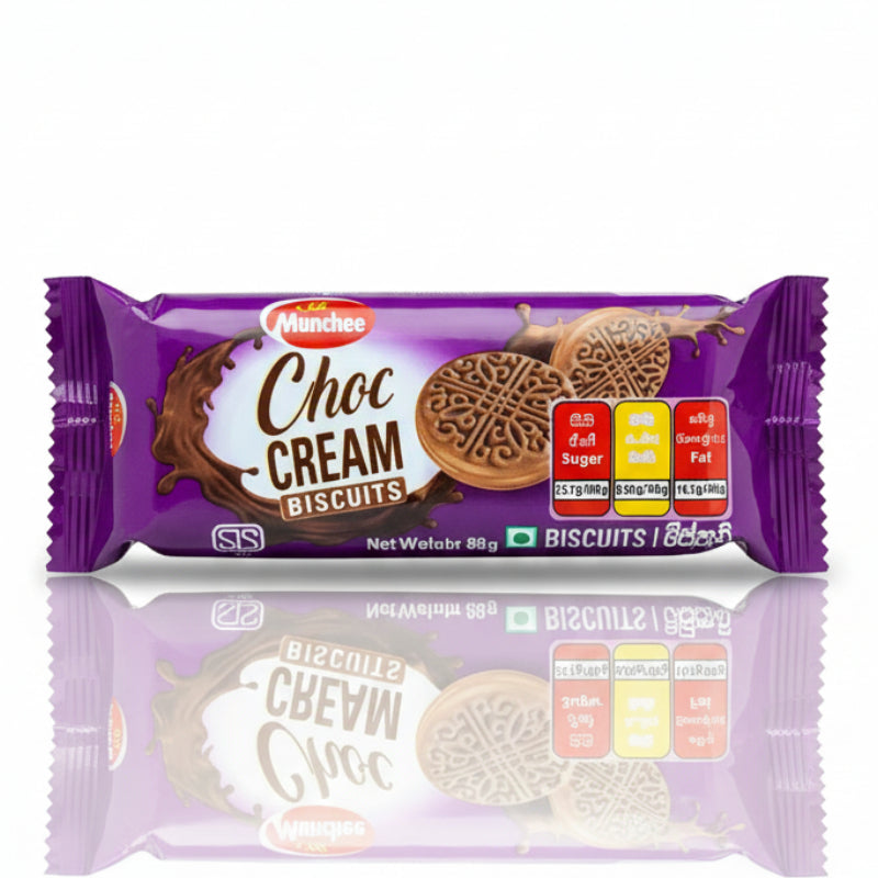 Munchee Choc Cream Biscuits - 88g – QBAY