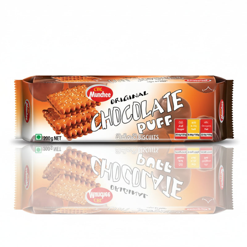 Munchee Chocolate Puff Biscuits – QBAY