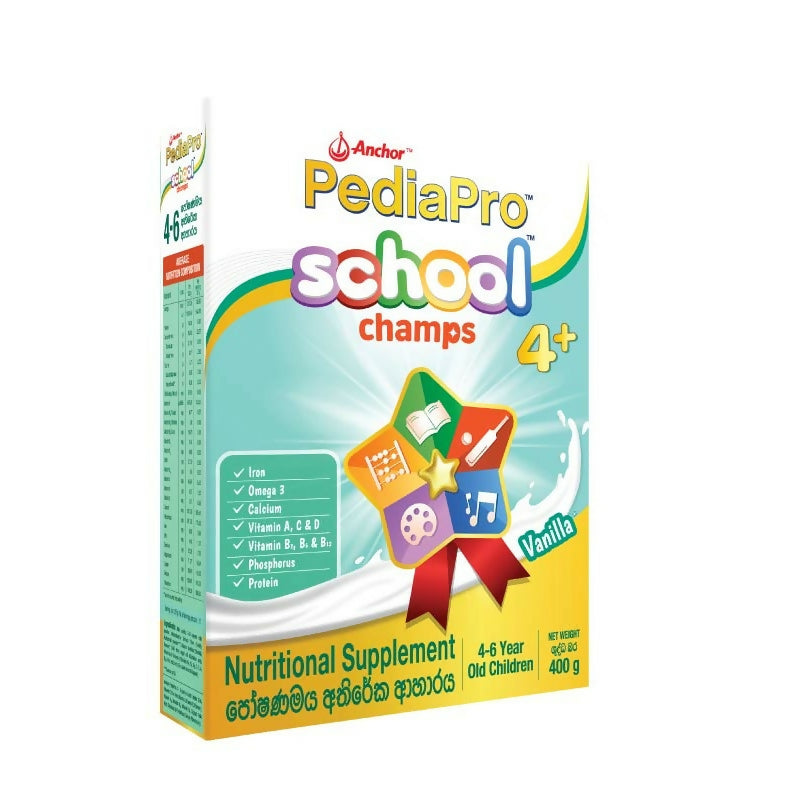 Anchor PediaPro School Champ Vanilla 4-6 Years - 400g — QBAY