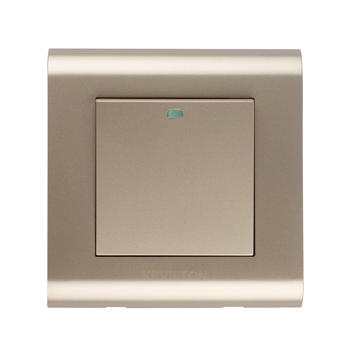 Modular Gold One Gang One Way Switch — QBAY
