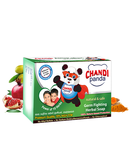 Chandi Panda Germ Fighting Herbal Soap — QBAY
