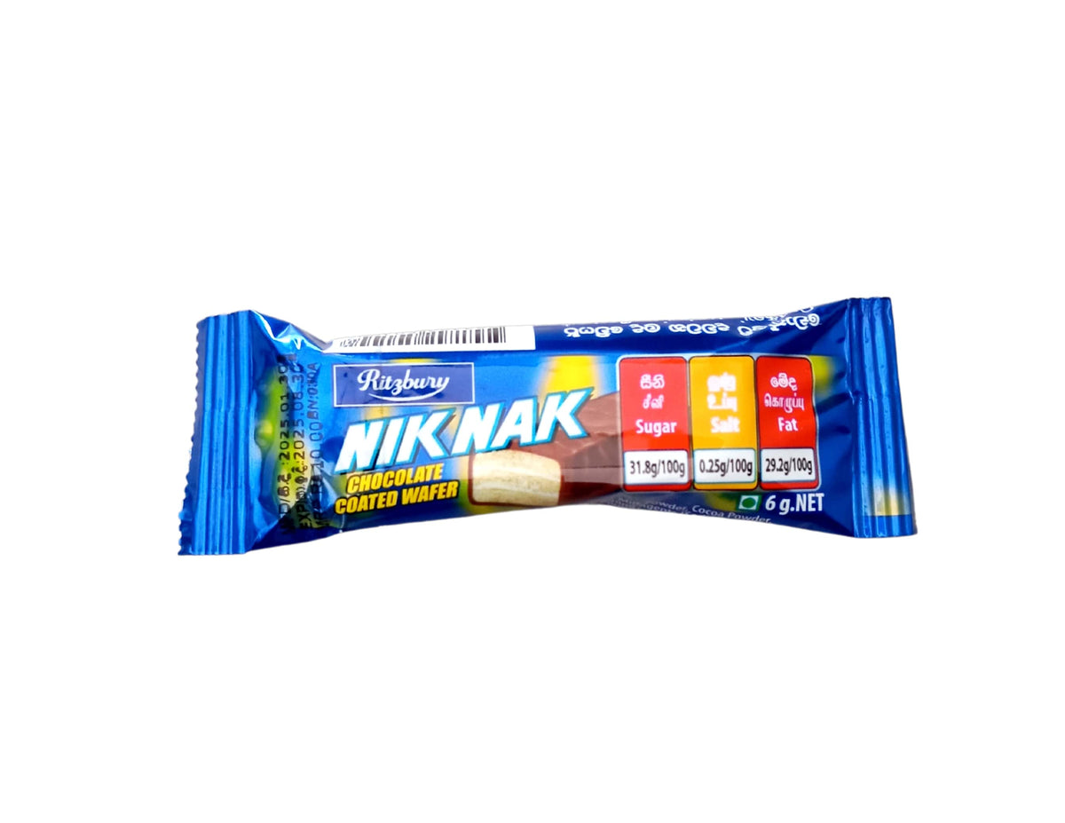 Ritzbury Nik Nak Chocolate Coated Wafer — QBAY